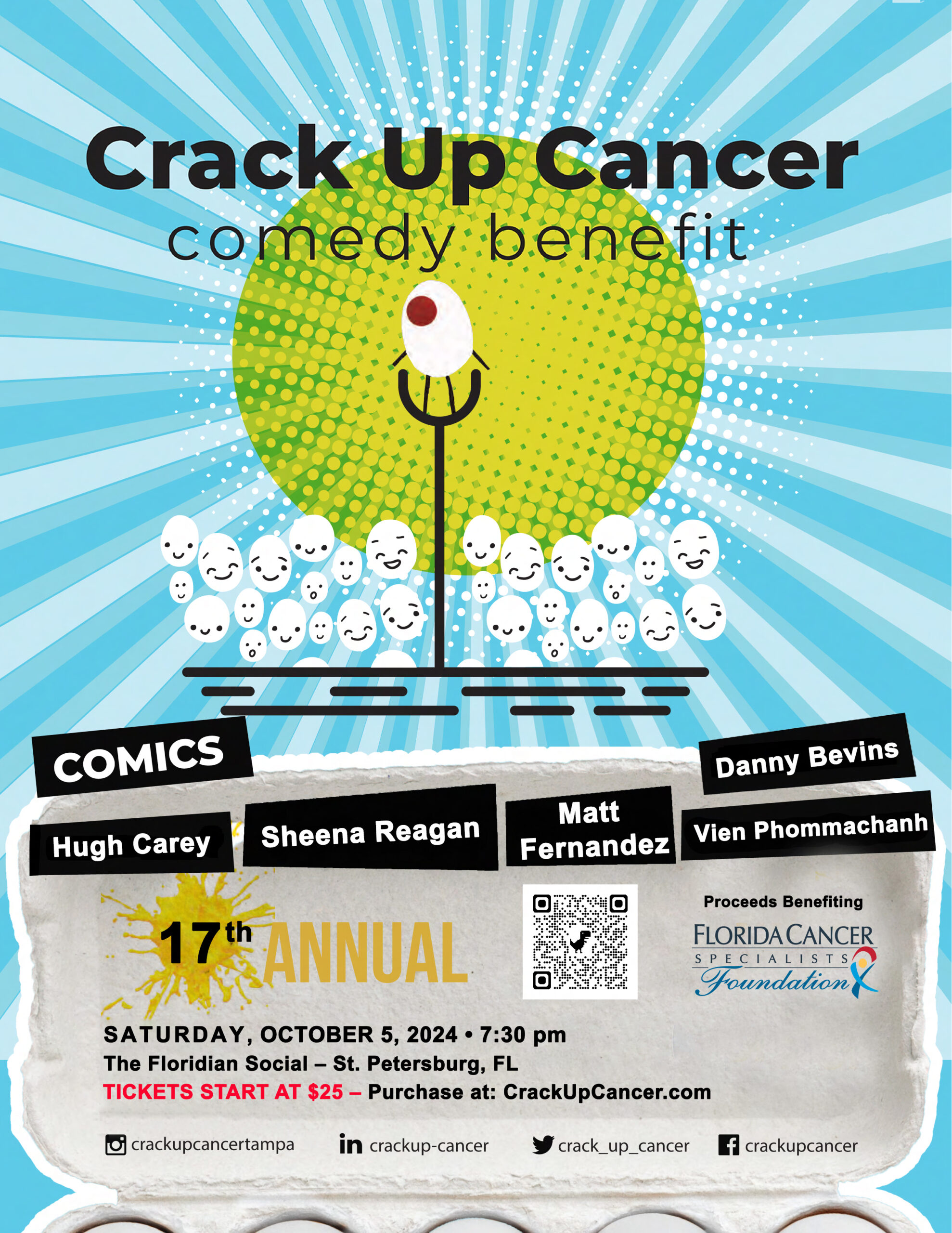 Crack Up Cancer 2024 - Florida Cancer Specialists Foundation